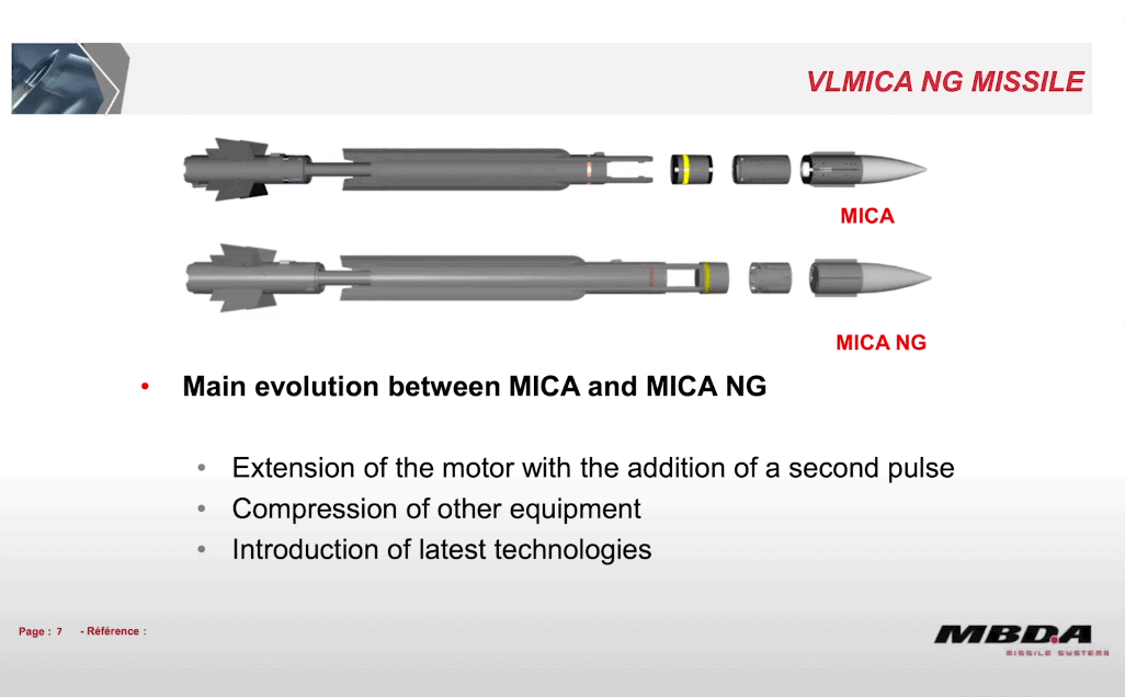 MBDA випробував оновлену авіаційну ракету MICA NG для винищувачів Rafale