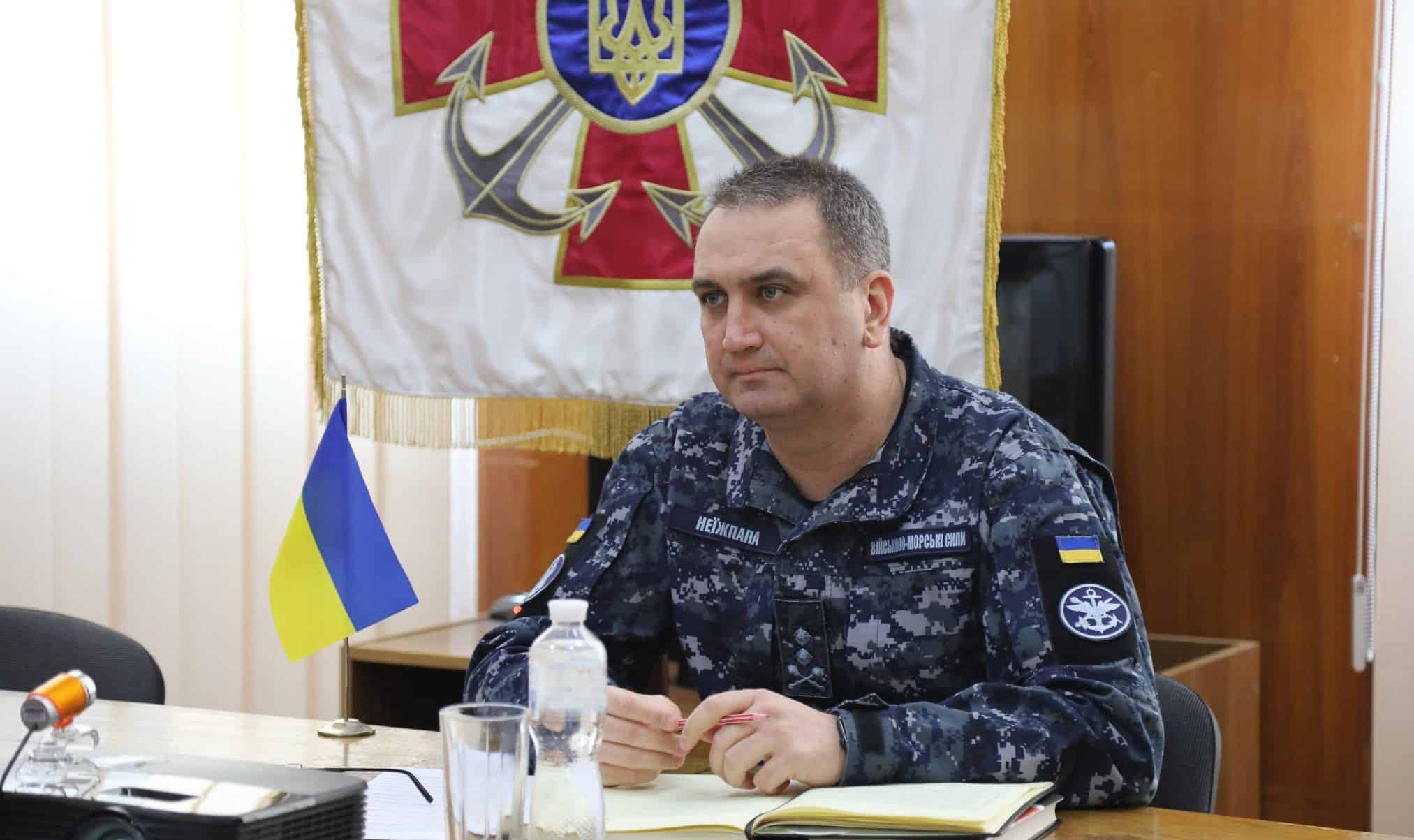 Commander of the Ukrainian Navy received the rank of Vice Admiral