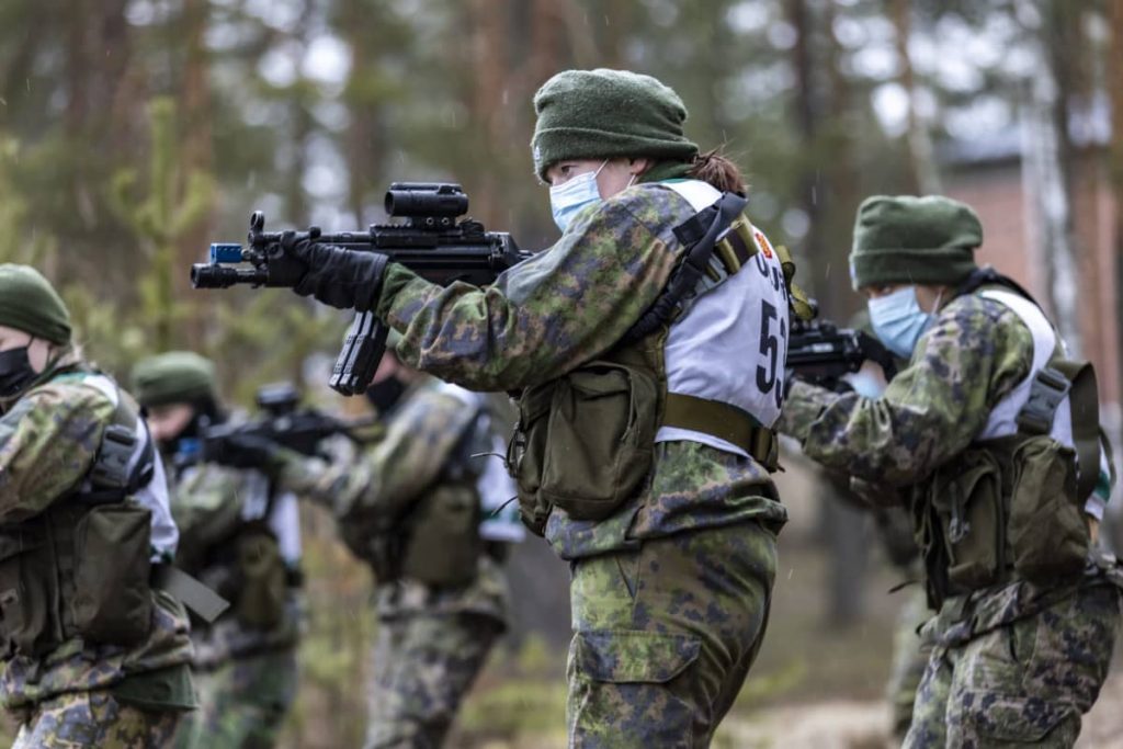 In Finland, a record number of women joined voluntary military service ...
