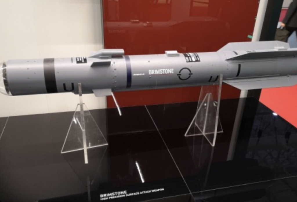 Brimstone: Surface-to-surface missile launchers were shown online ...