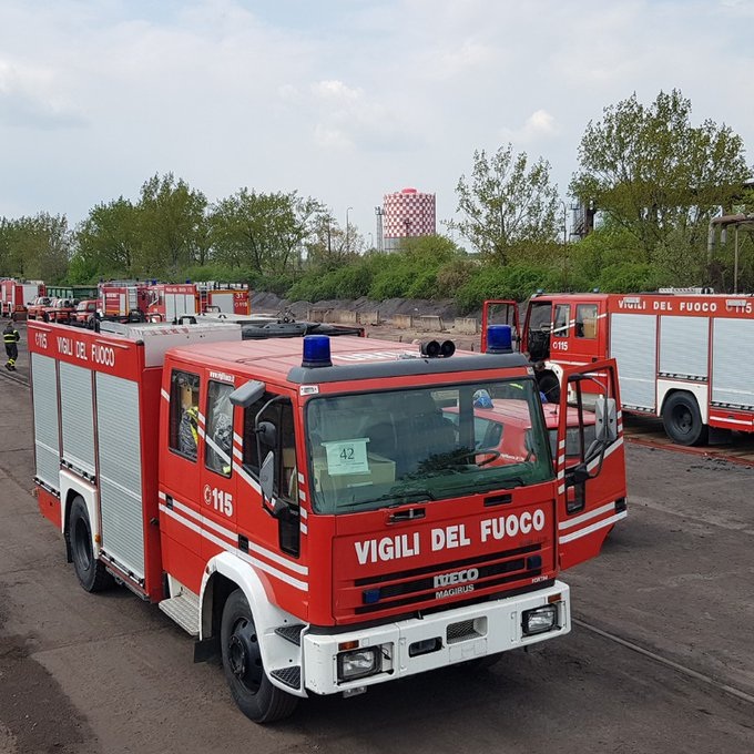The Italian fire service has donated 45 firefighting vehicles to ...