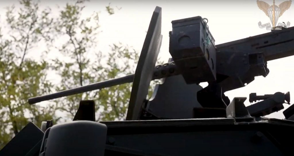 Paratroopers share their experience with Husky TSV armored vehicles ...