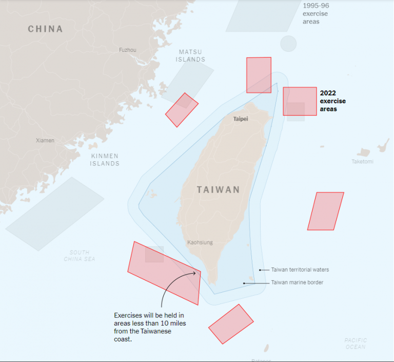 China launched military exercises around Taiwan - Militarnyi