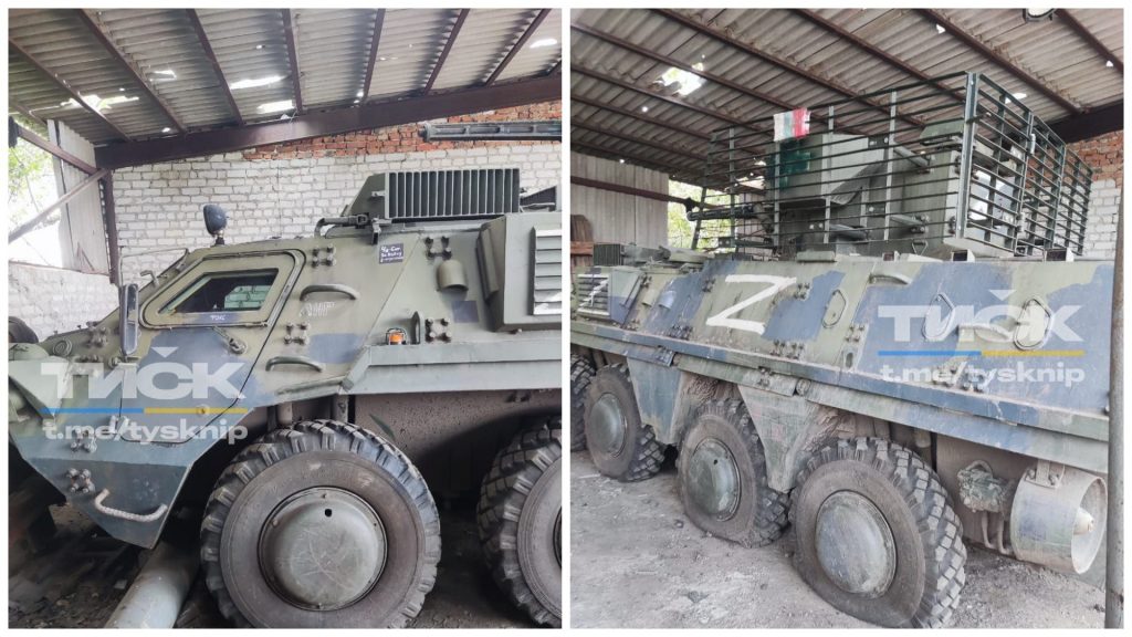 Ukrainian military recaptured BTR-4E from the Russians in Kharkiv ...