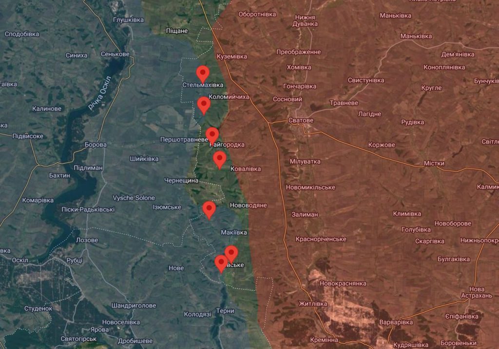 The Ukrainian military liberated the Stelmakhivka village in the ...