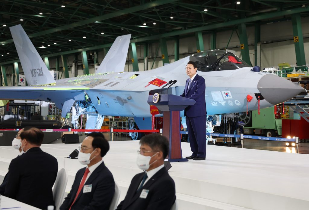 South Korea unveils fifth prototype of KF-21 Boramae fighter - Militarnyi