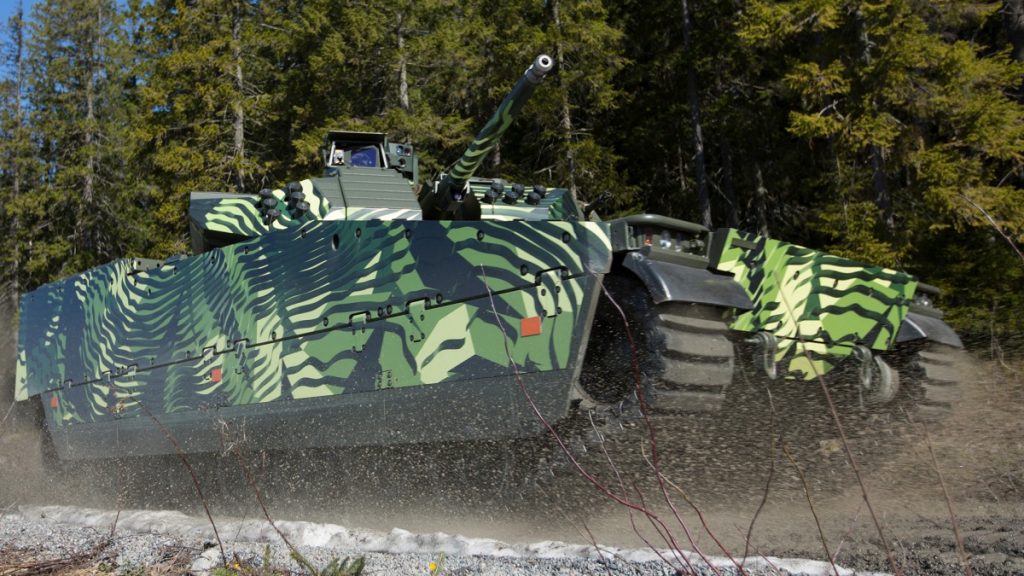 Ukraine and Sweden agree on joint production of CV90 infantry fighting ...