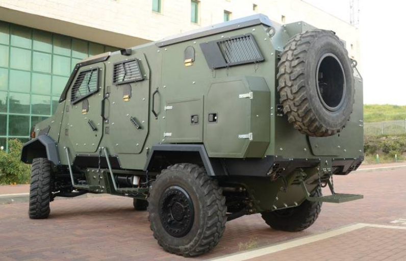 Israeli-made Amir MRAP used by Ukrainian military seen in Kherson ...