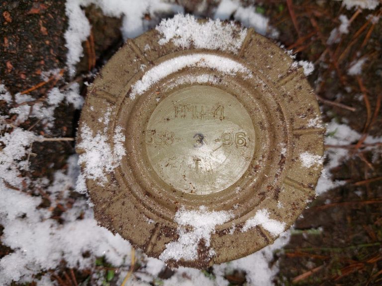 PMN-4 mines found near Belarusian border - Militarnyi