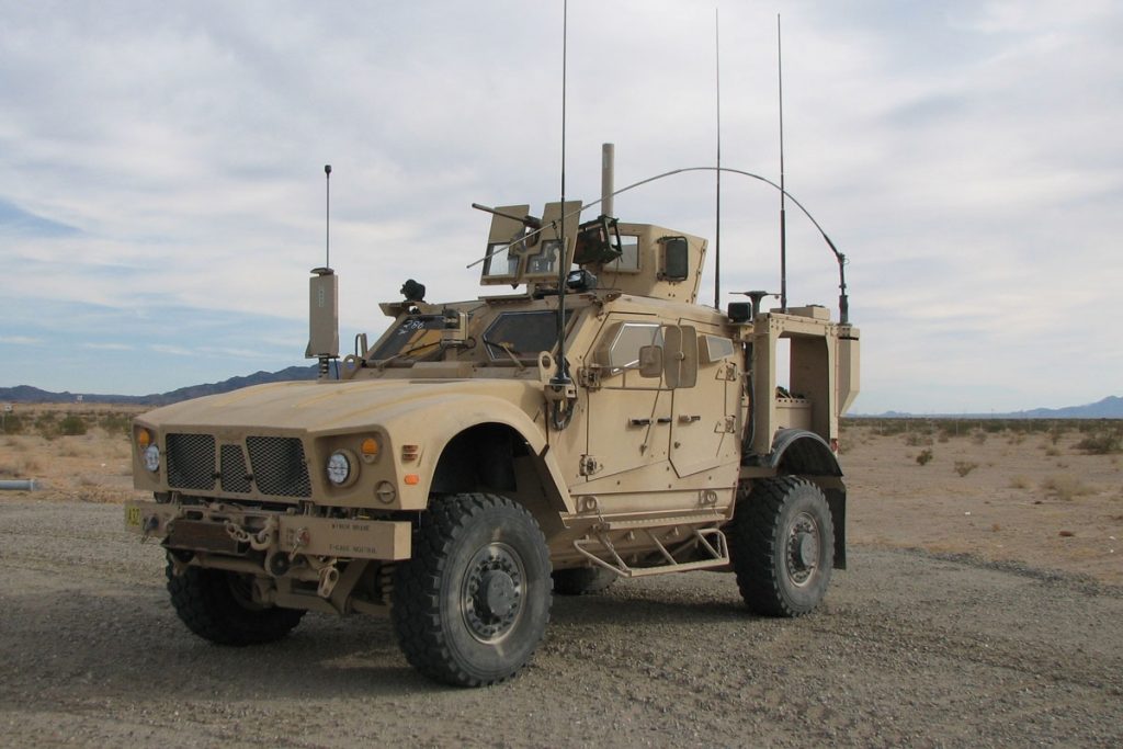Ukraine receives American Oshkosh M-ATV armored vehicles