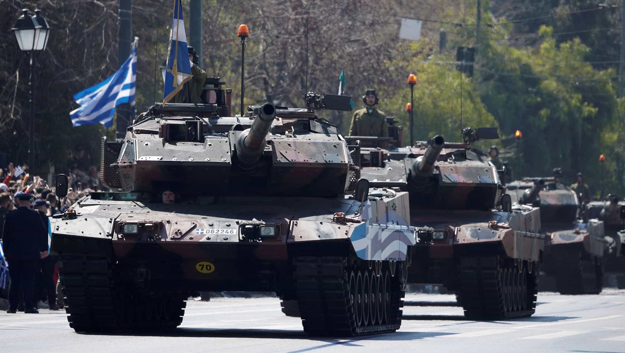 Greece offers military aid to Ukraine, with Leopard 2 tanks off the ...