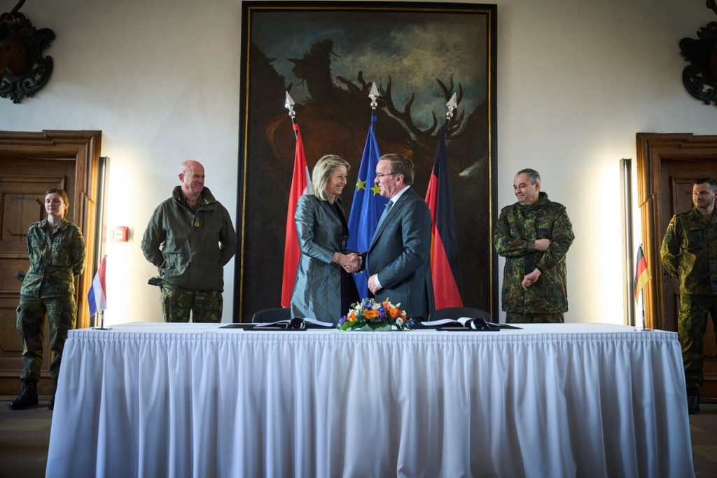 Bundeswehr takes over the field army of the Netherlands