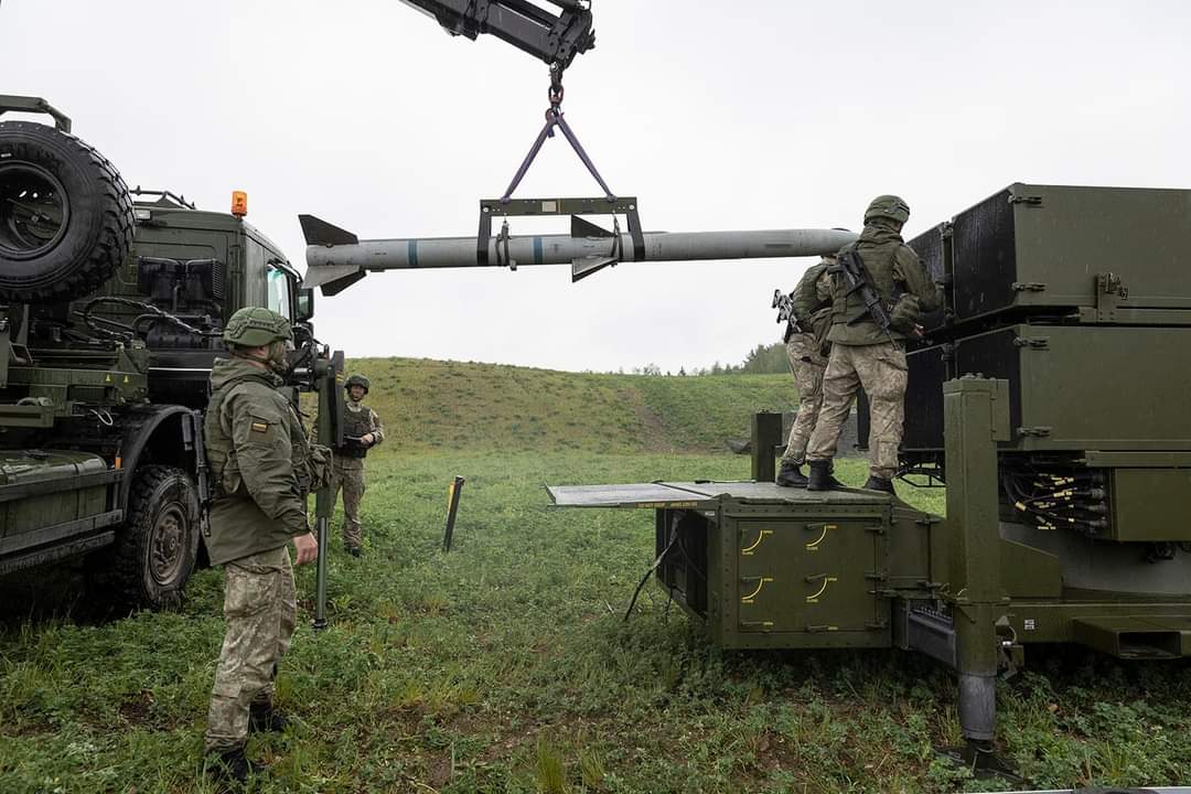 In Lithuania, the NASAMS air defense system was used during military ...