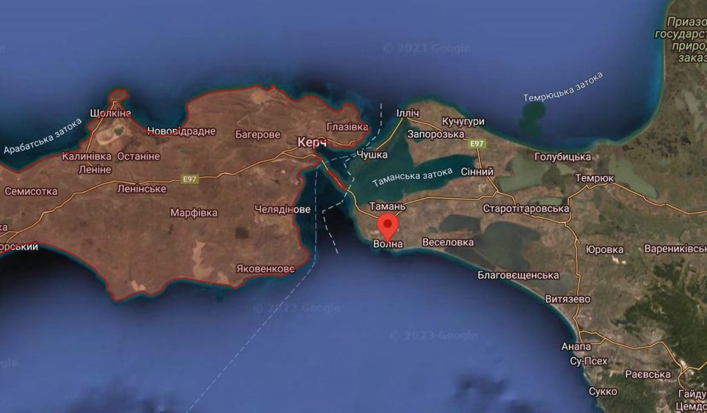 An oil depot is on fire in the Krasnodar Krai of the Russian Federation ...