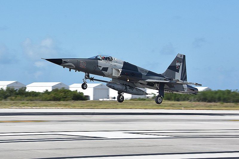 Un Caza F-5N Se Estrella En EE.UU
