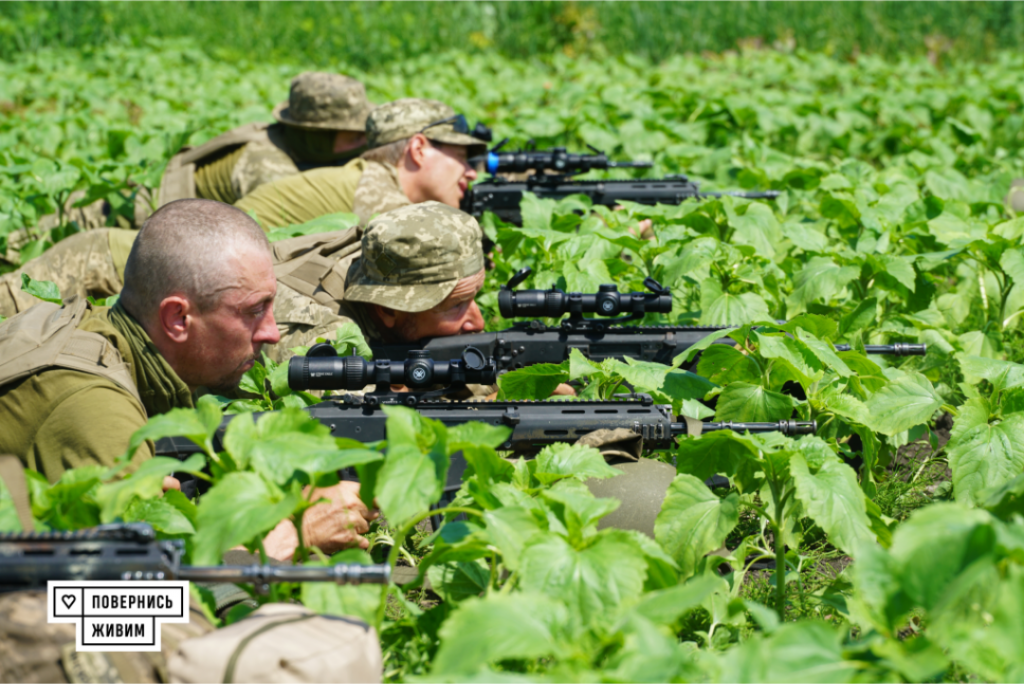 "Beast catchers": 40 marksmen trained for the "Lyut" Brigade - Militarnyi