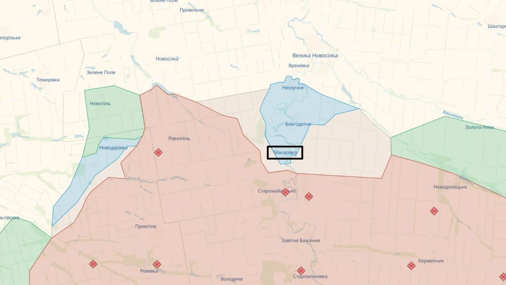 The Russians were ambushed in Makarivka - Militarnyi