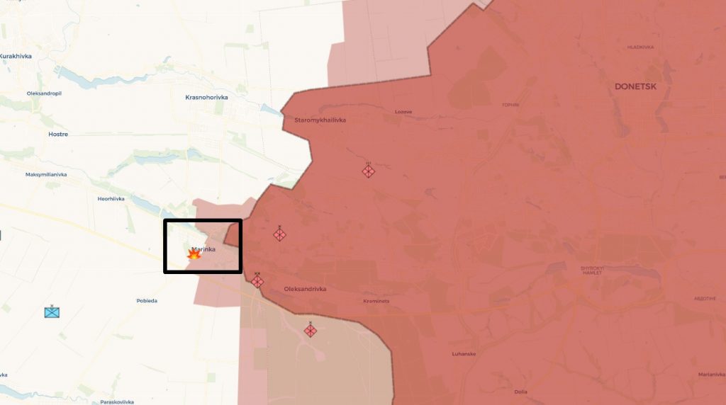 Ukrainian Armed Forces repel attack with armored vehicles in Marinka ...