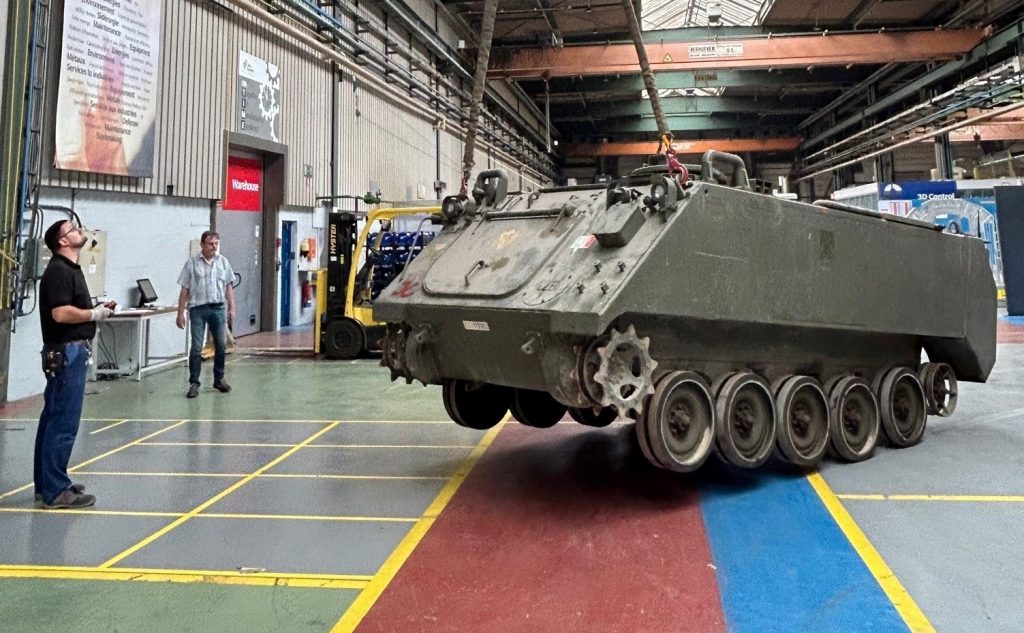 Belgian John Cockerill modernizes M113 APC for Ukraine - Militarnyi