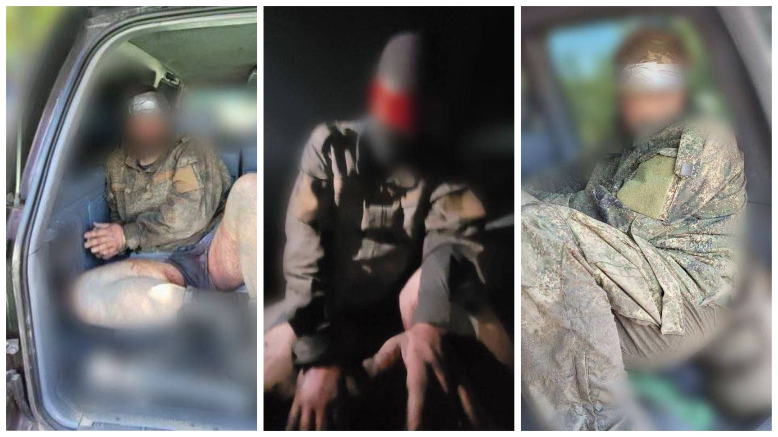 Ukrainian Defence Forces captured Russian soldiers in the Kherson ...
