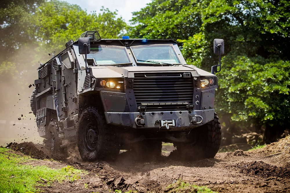 Сухопутні сили Сальвадору замовляють бронемашини Hurricanes 4X4