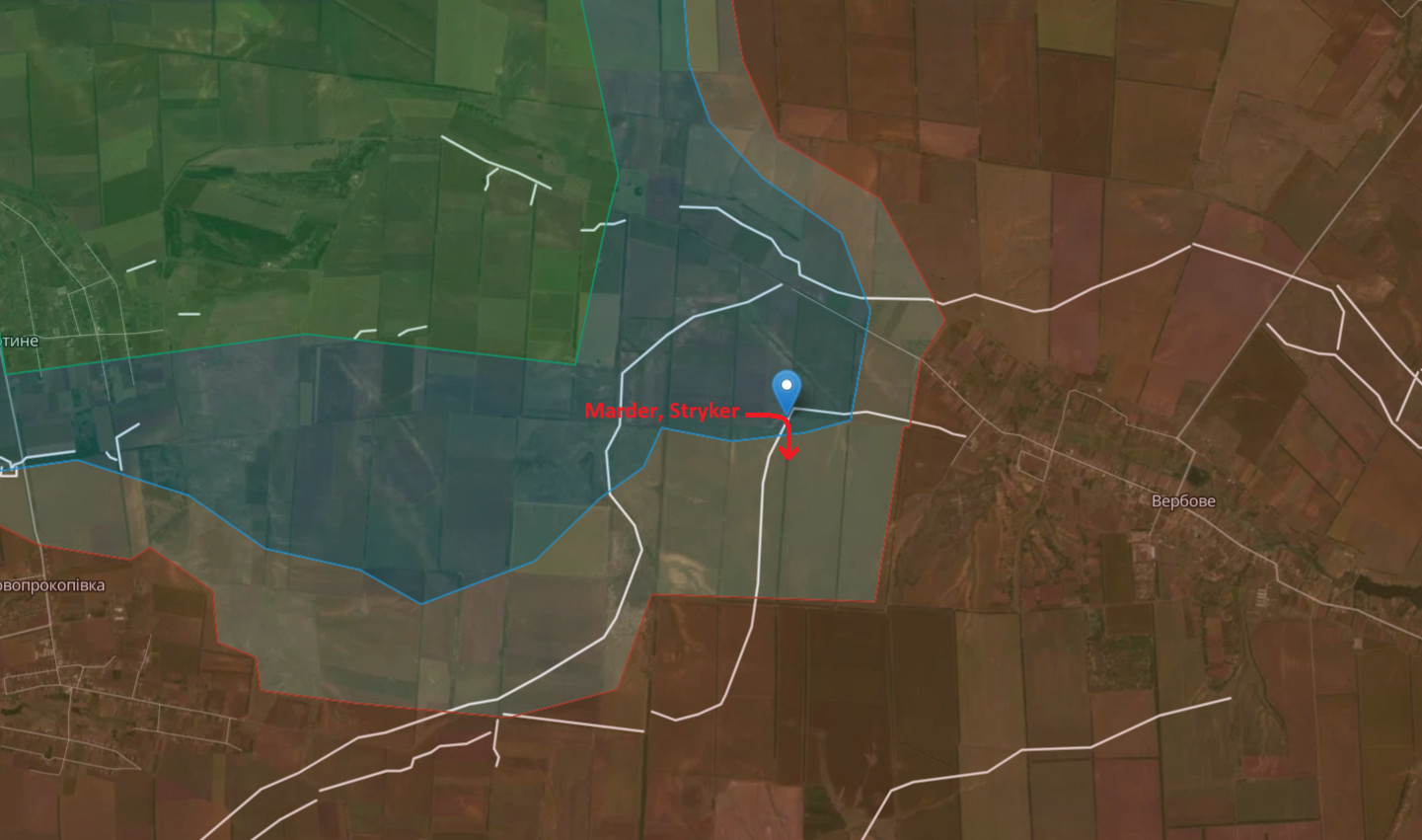 Ukrainian armored vehicles break through the Surovikin Line - Militarnyi