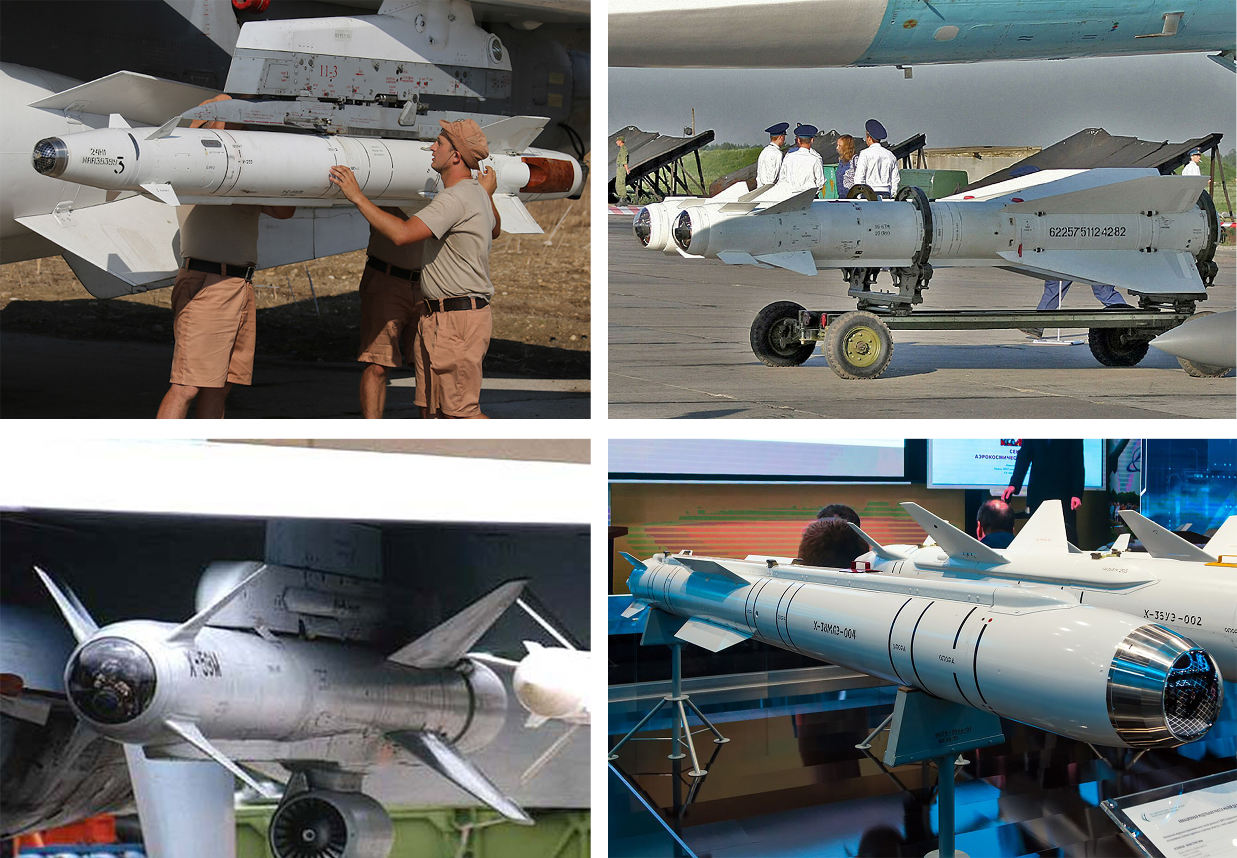 Arsenal of standoff missiles of the Russian Aerospace Forces tactical ...