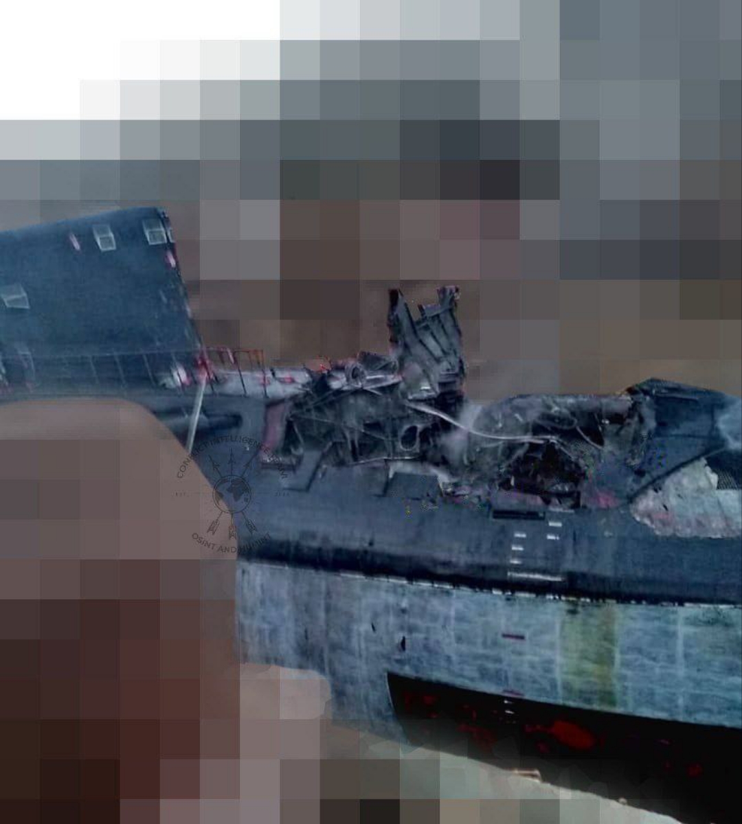 Photos of the damaged Rostov-on-Don submarine appeared - Militarnyi