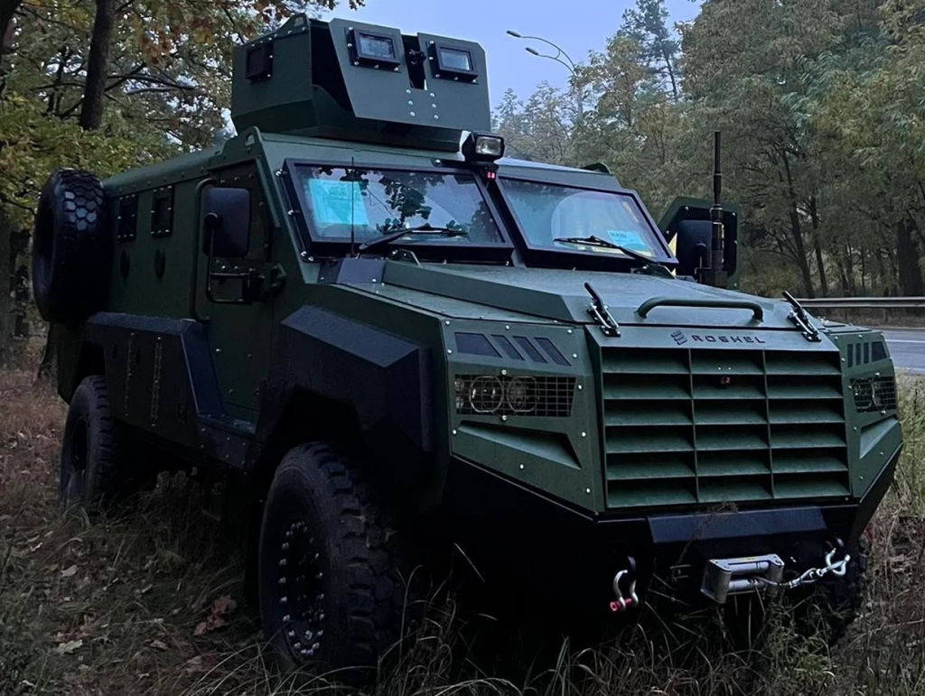 Roshel and Leonardo unveil Senator MRAP anti-drone armored vehicle ...