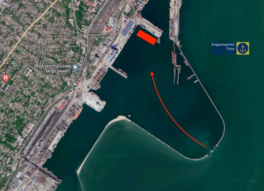 Russian bulk carrier docks at Mariupol port in first entry since ...