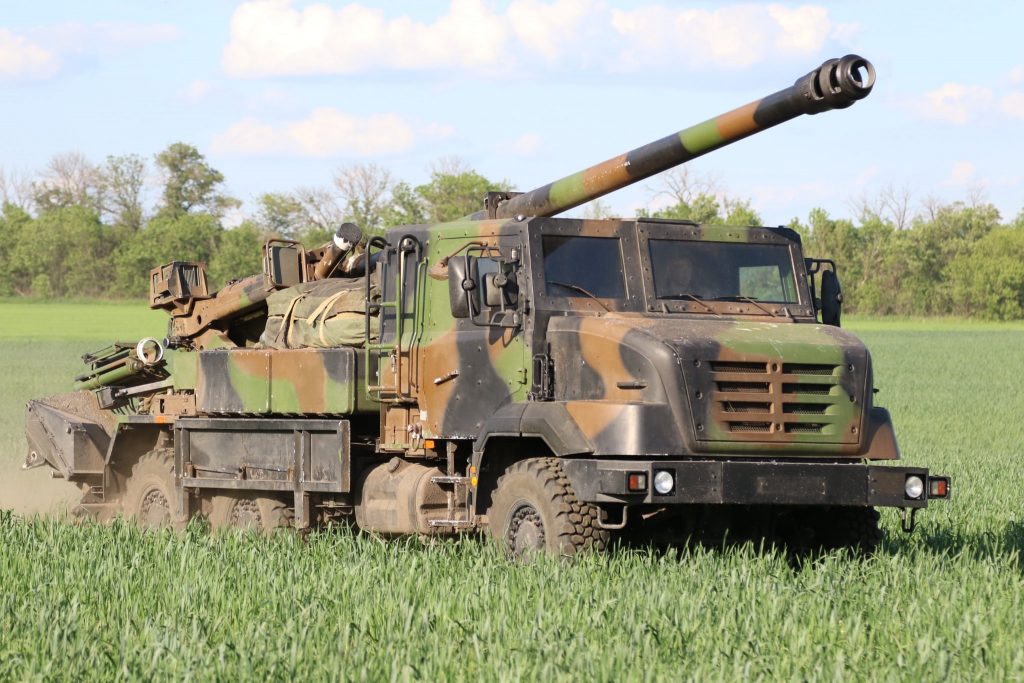 90% of Caesar Self-Propelled Howitzer Barrels Are Delivered to Ukraine