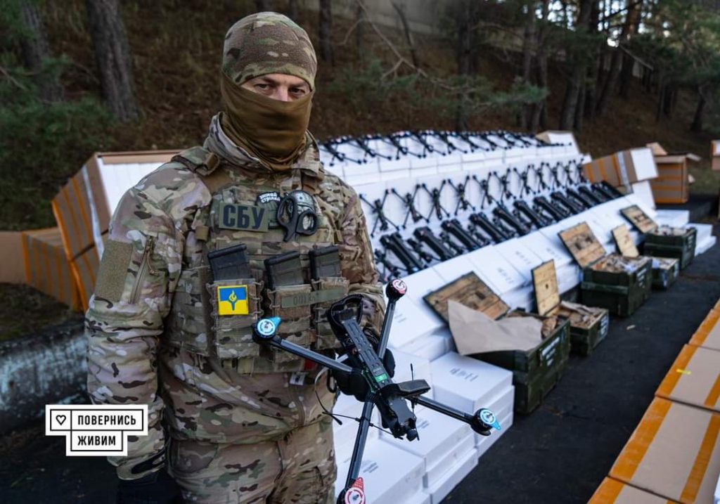 SSU operators from Special Group Alpha received 830 FPV drones from the ...