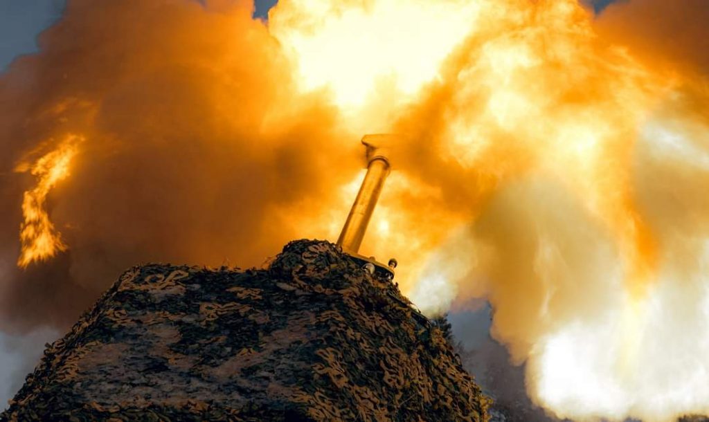 The military showcased the combat operation of the Archer self ...