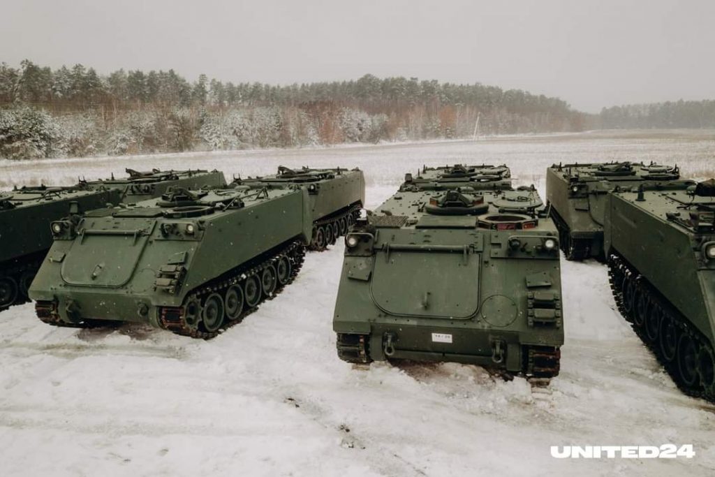 The National Guard of Ukraine received 27 M113 armored personnel ...