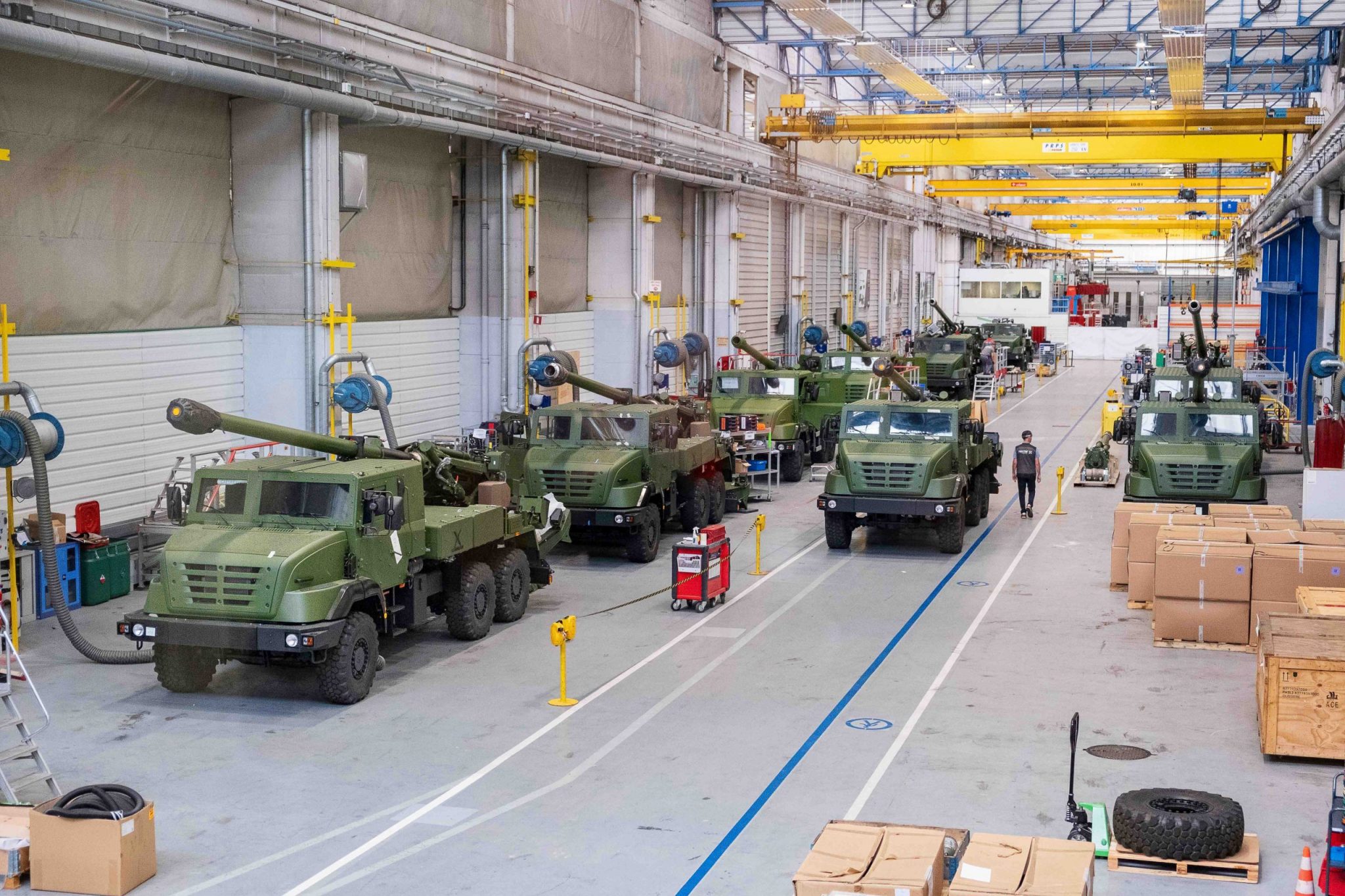 Nexter to Expand Artillery Ammunition Output Eightfold in Three Years ...
