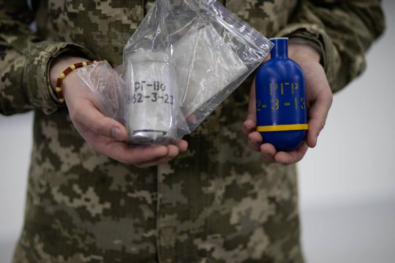 Ukrainian Military Investigate Russian Poisoned Grenades - Militarnyi