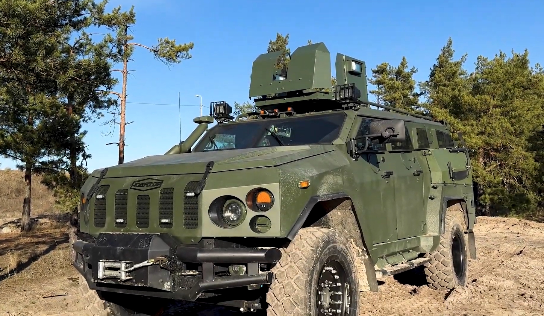 The tests of the Novator-2 armored vehicle were shown in Ukraine for ...