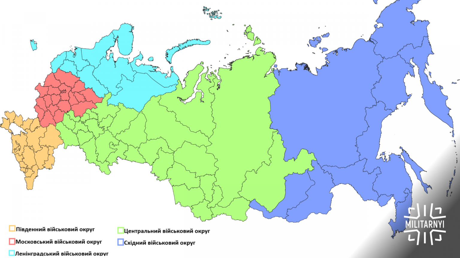 Russia Creates Two New Military Districts in Reorganization Move ...