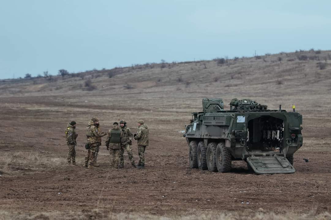 Lviv paratroopers showed their Stryker APC - Militarnyi