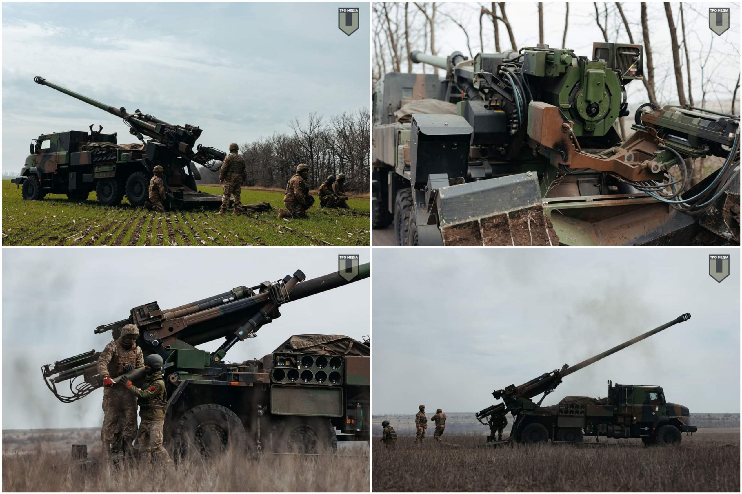 French Caesar with a Ukrainian Accent: Artillery that Mercilessly ...