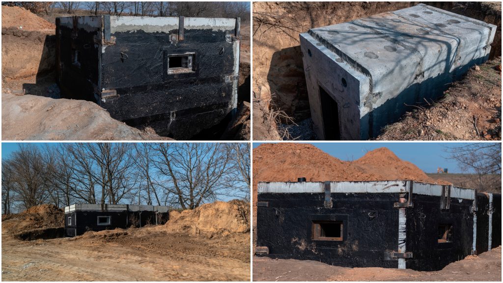 Defense fortifications are being strengthened and built in Odesa region ...