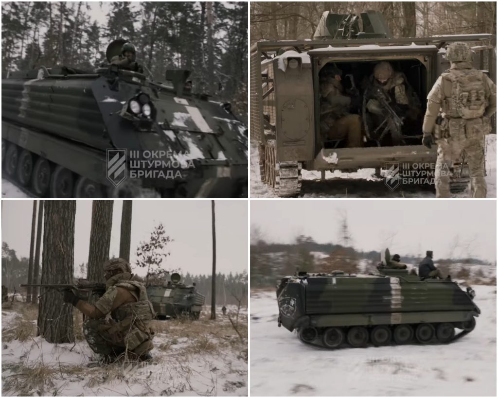 The 3rd Assault Brigade demonstrated the final preparation of recruits ...