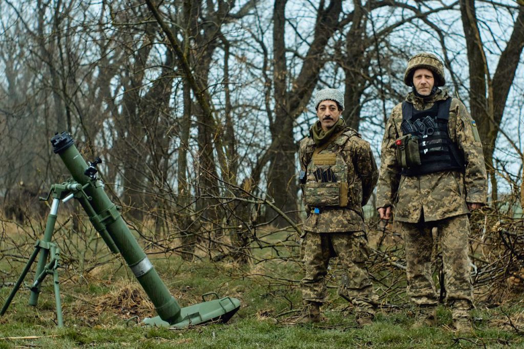 Ukrainian Marines Reconnaissance Battalion received a batch of 120mm ...