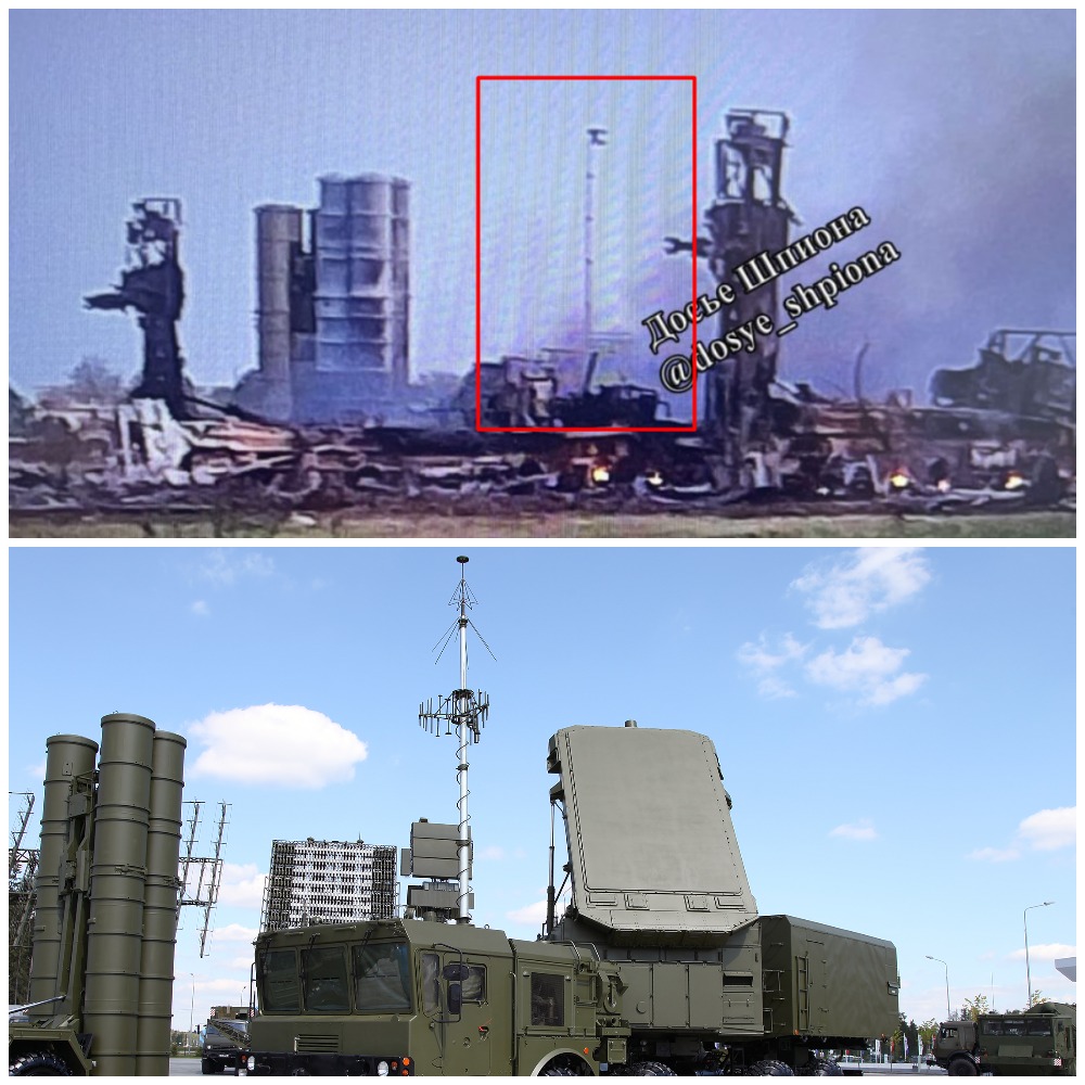 Satellite images of destroyed S-400 SAM elements in Crimea have ...