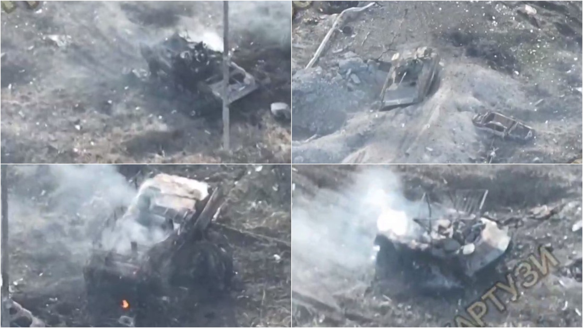 The Armed Forces of Ukraine destroyed Russian armored group in ...