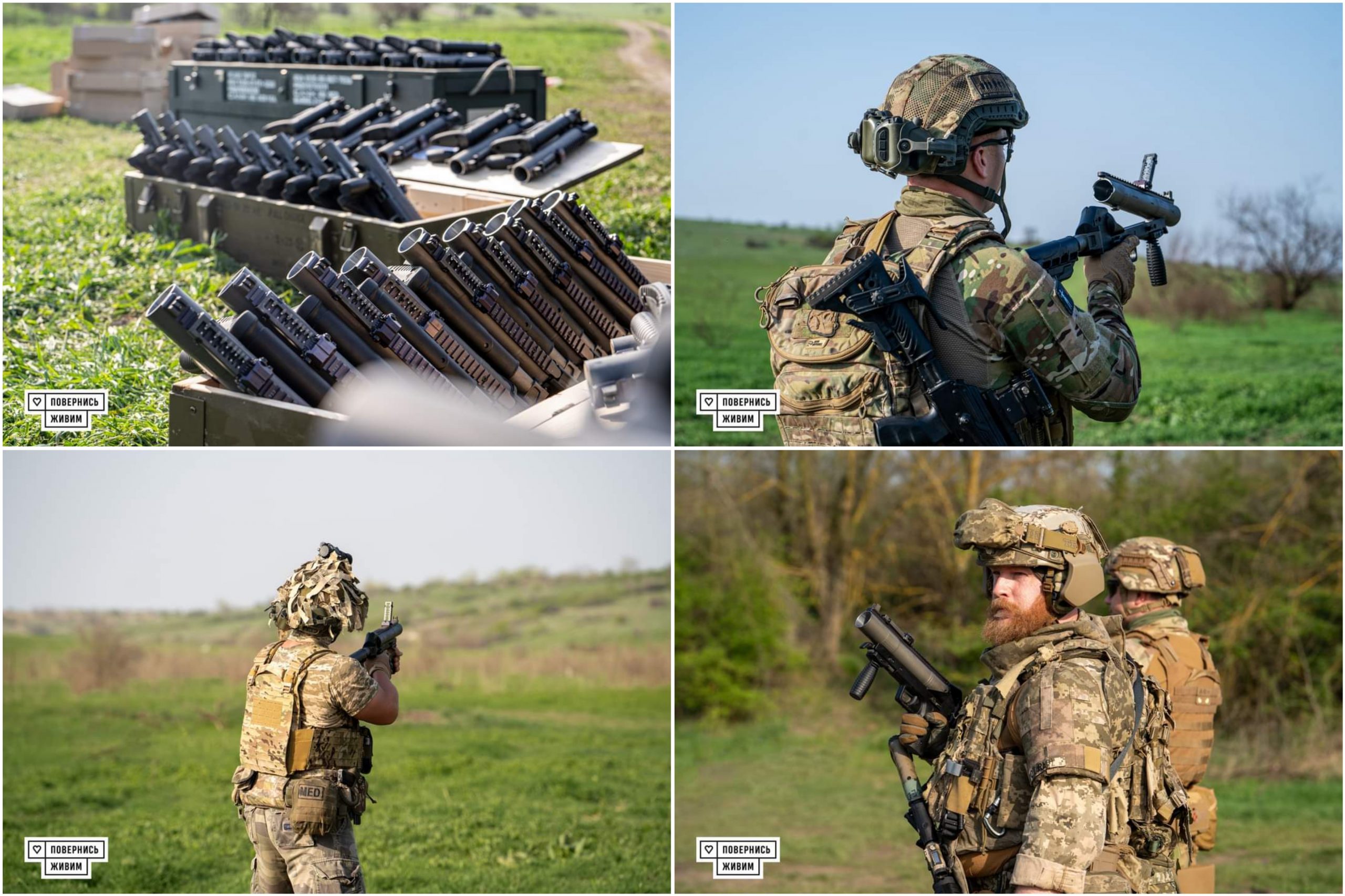 Come Back Alive Foundation transferred 884 Fort-600 grenade launchers ...