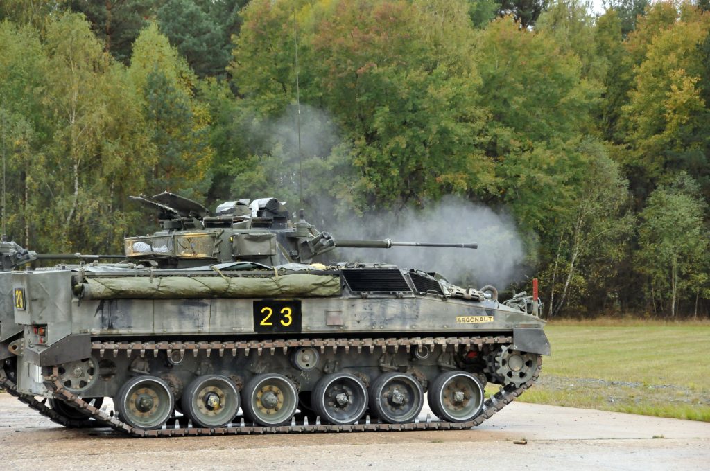 Britain to dispose of 80 Warrior infantry fighting vehicles in 2025 ...