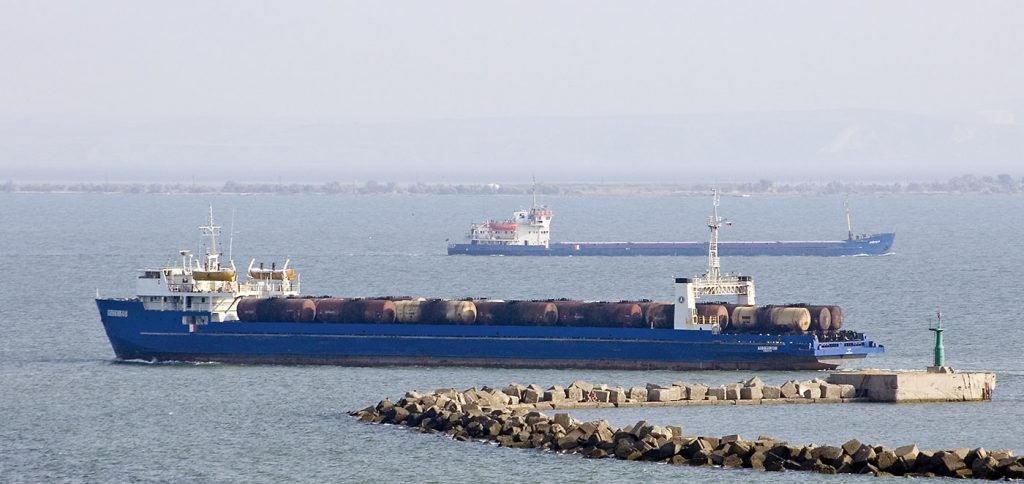 Five boats and two ferries damaged in night attack on Crimea - Militarnyi