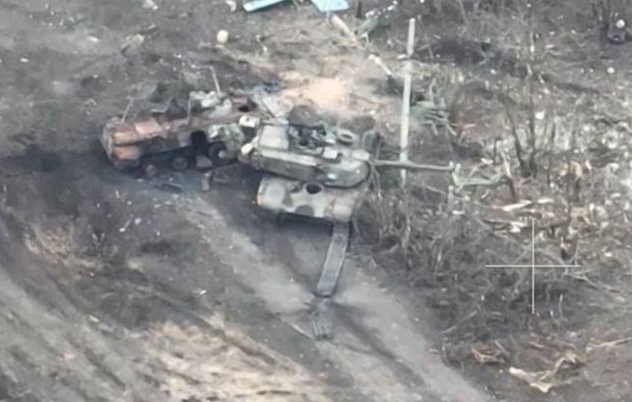 The first Abrams in battle in Ukraine - Militarnyi