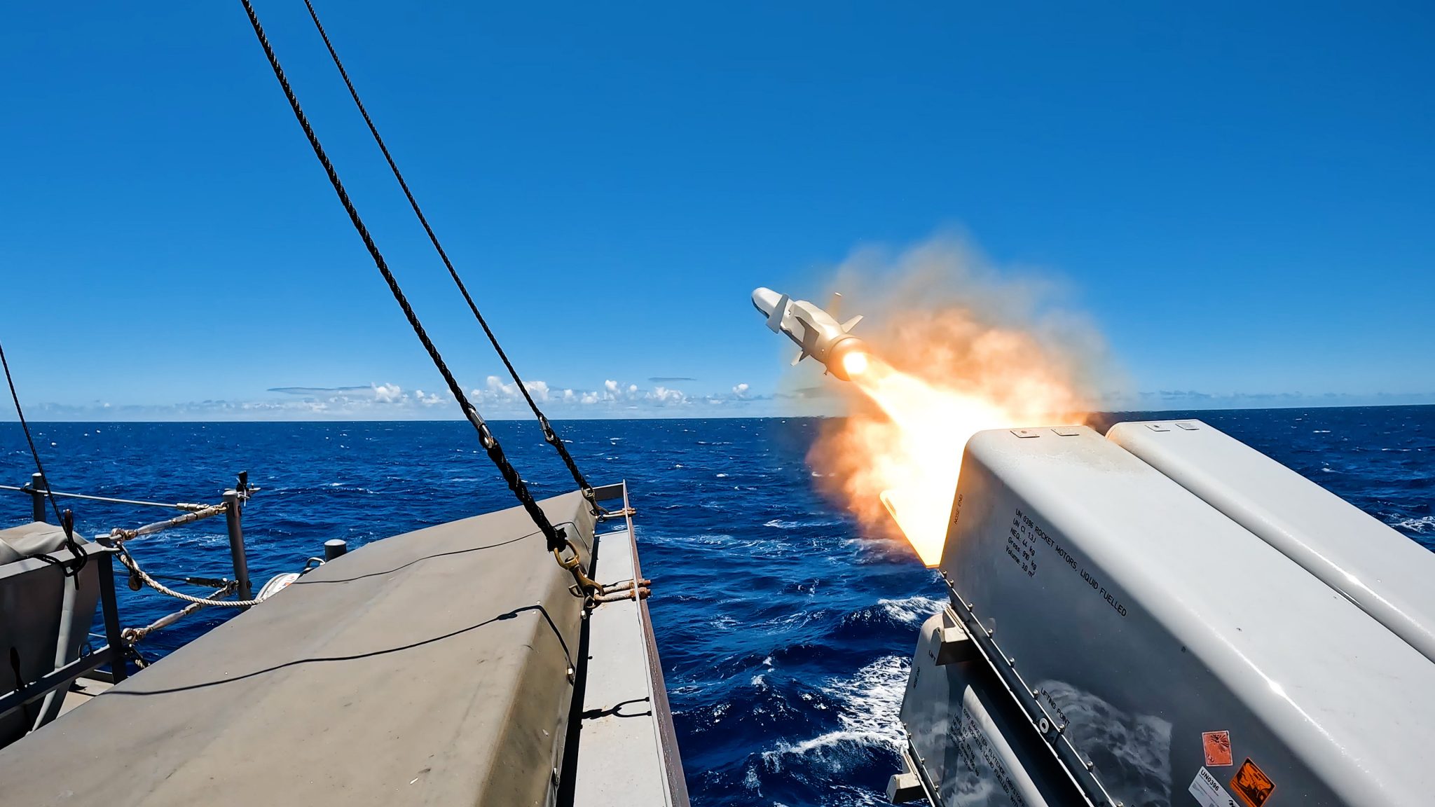 HMAS Sydney fired a Naval Strike Missile for the first time - Militarnyi